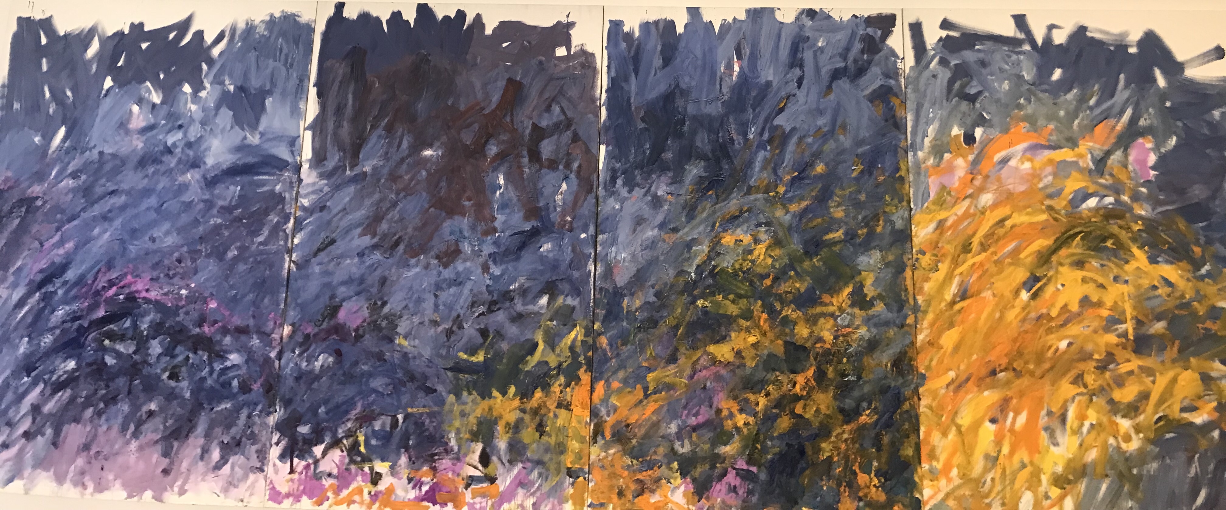 Monet Mitchell et rétrospective Joan Mitchell. – Choses Vues